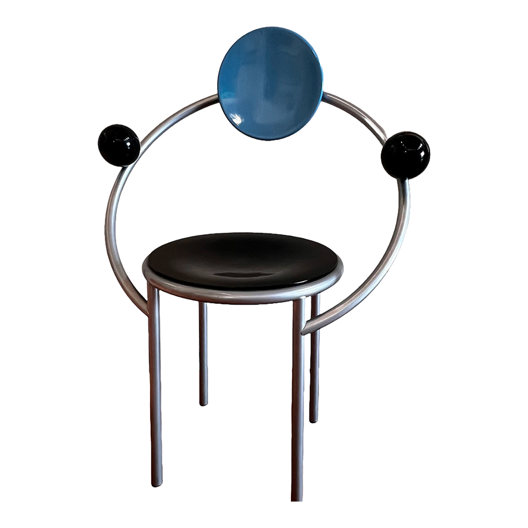 Memphis Milano First Chair by Michelle De Lucchi 1983 Made in Italy ...