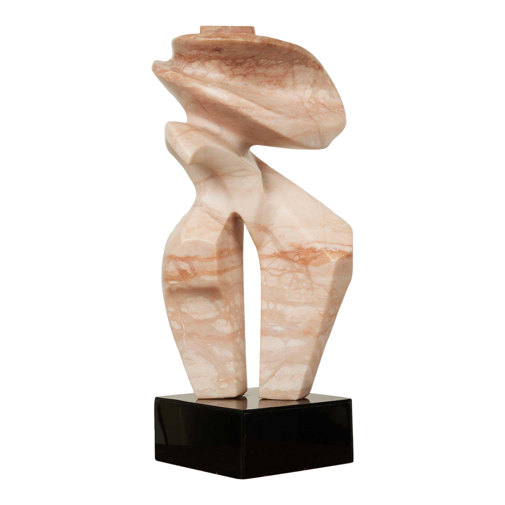 Mid 20th Century Mid Century Abstract Nude Marble Sculpture By Robert Bery, Signed 1953 | Chairish