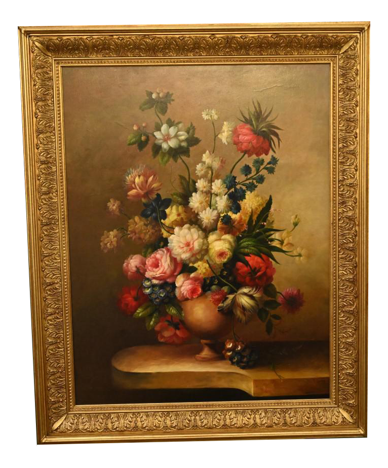 Regency Artist, Still Life, 1800s, Oil Painting, Framed | Chairish