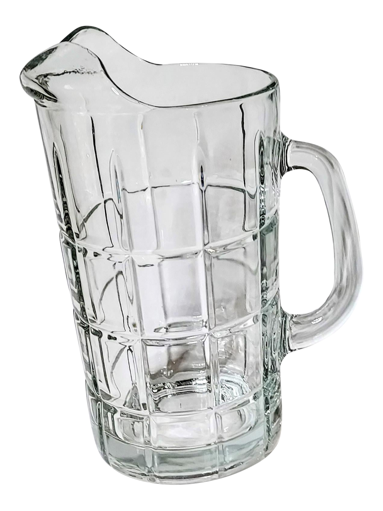 Vintage Anchor Hocking Tartan Plaid Water Pitcher Kitchen & Dining ...