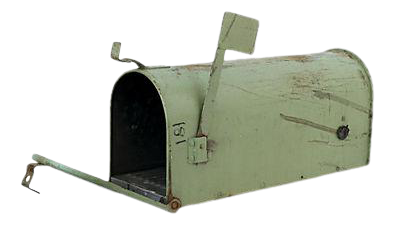 1960s Us Mail Box W/ Original Flag | Chairish