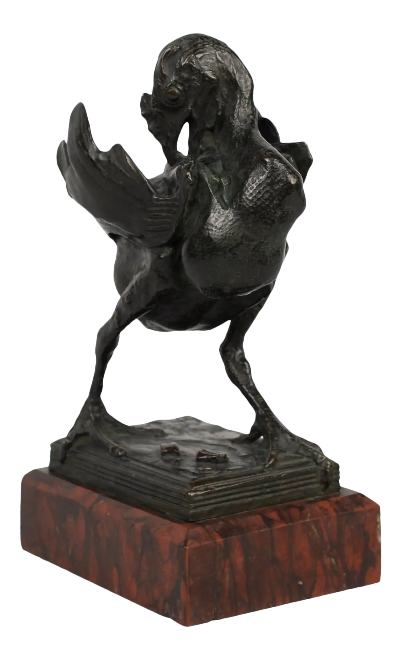 Adolescent Turkey Bronze Sculpture by the American Animalier Albert ...