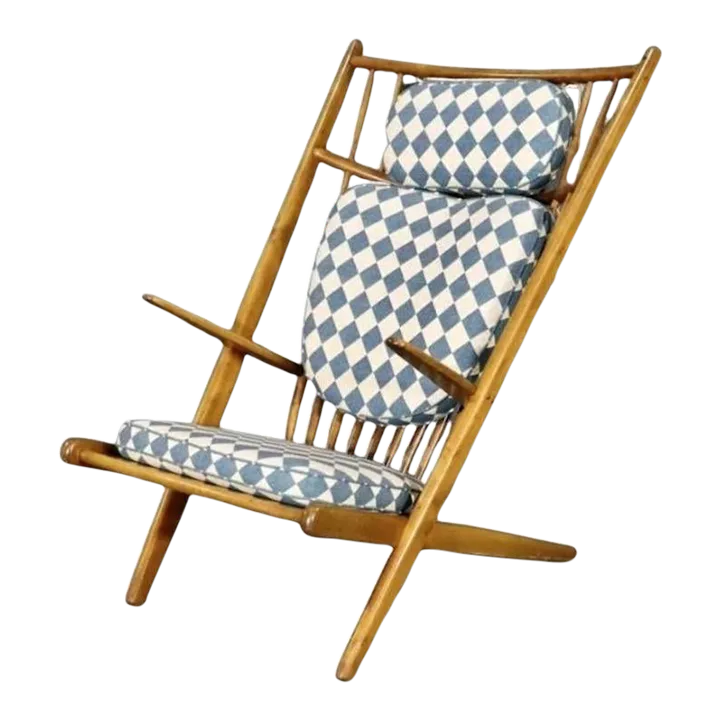 Mid 20th Century Poul Volther Designed Goliat Chair | Chairish