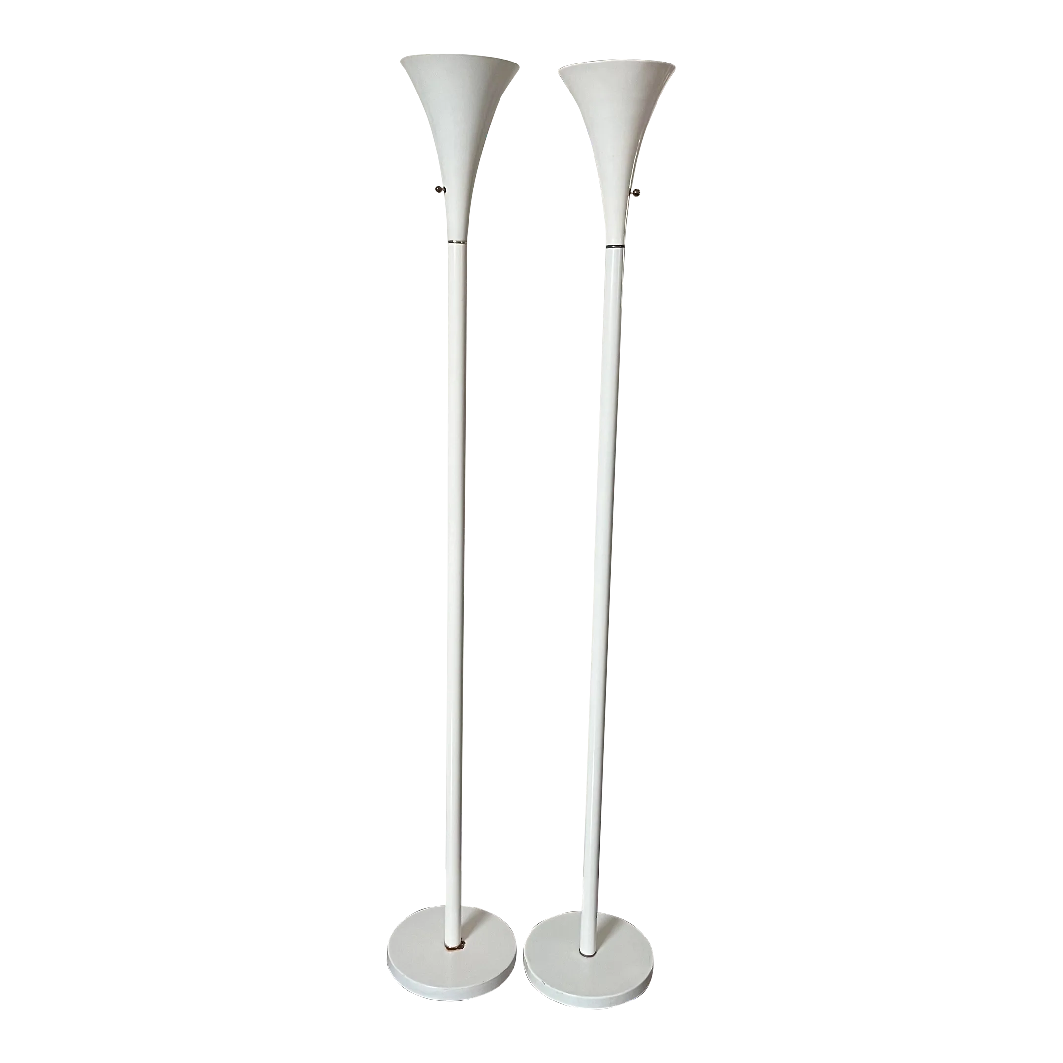 Midcentury Modern 1960’s Plymouth Harlee Tulip Floor Lamps Laurel Style ...