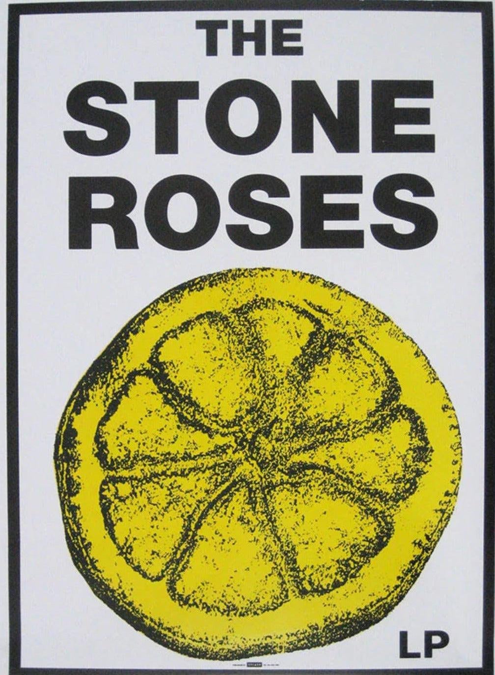 1989 The Stone Roses Lp Poster | Chairish