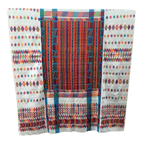 Textile Collectors Mexican Table-Cloth | Chairish
