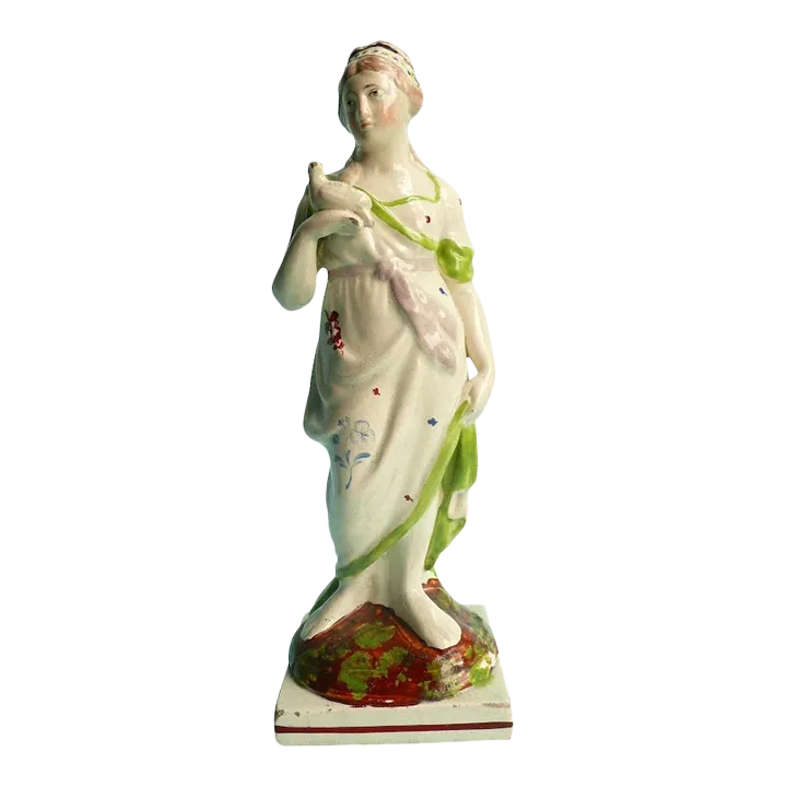 Large Antique 18th Century English Staffordshire Pearlware Classical ...