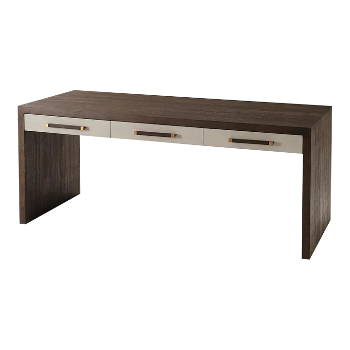 Modern Writing Table - Long | Chairish