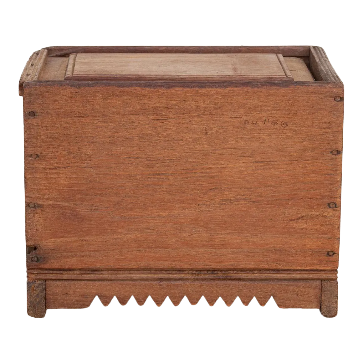 Antique Colonial Spice Box | Chairish