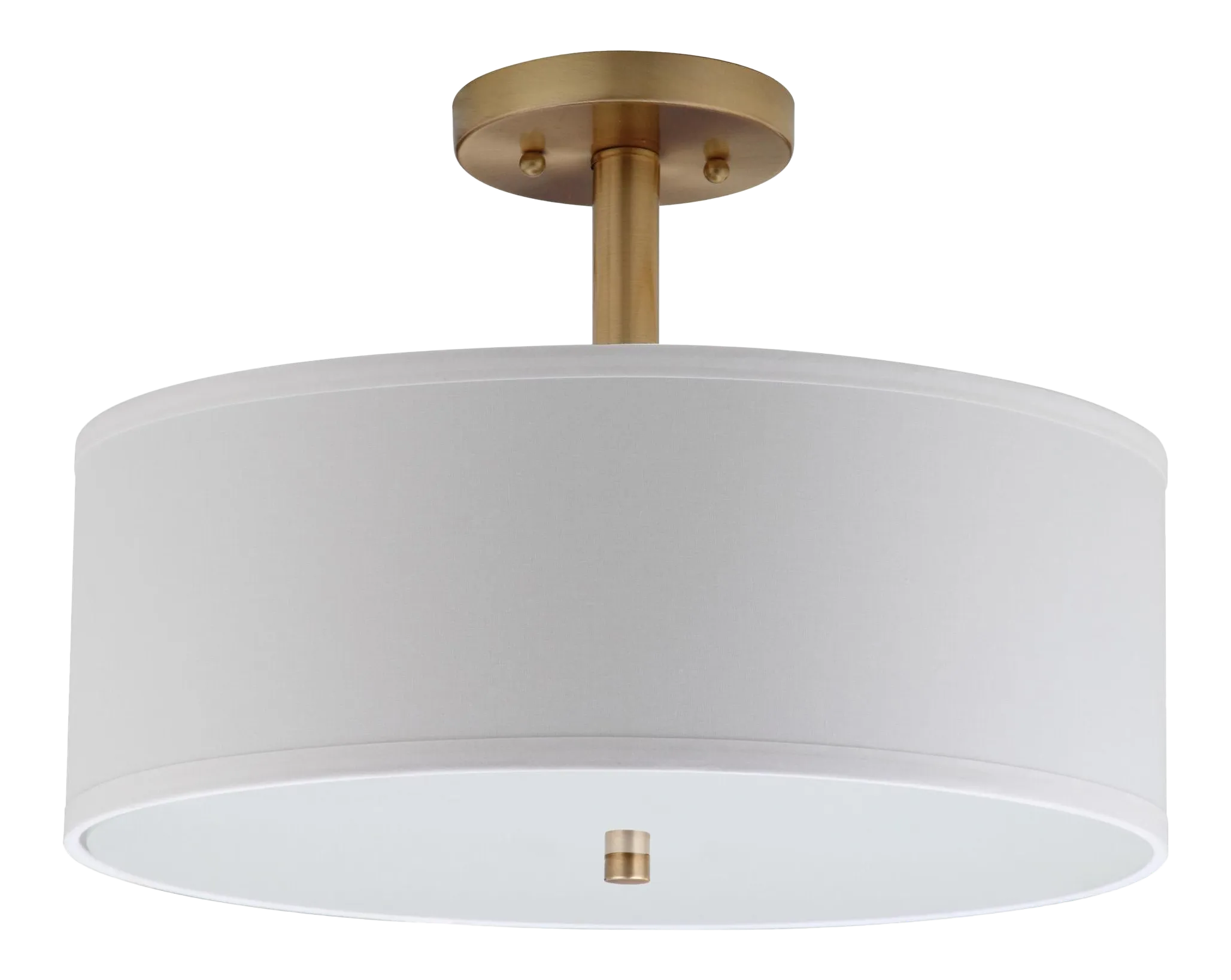 Modern Ceiling Light - Gold | Chairish