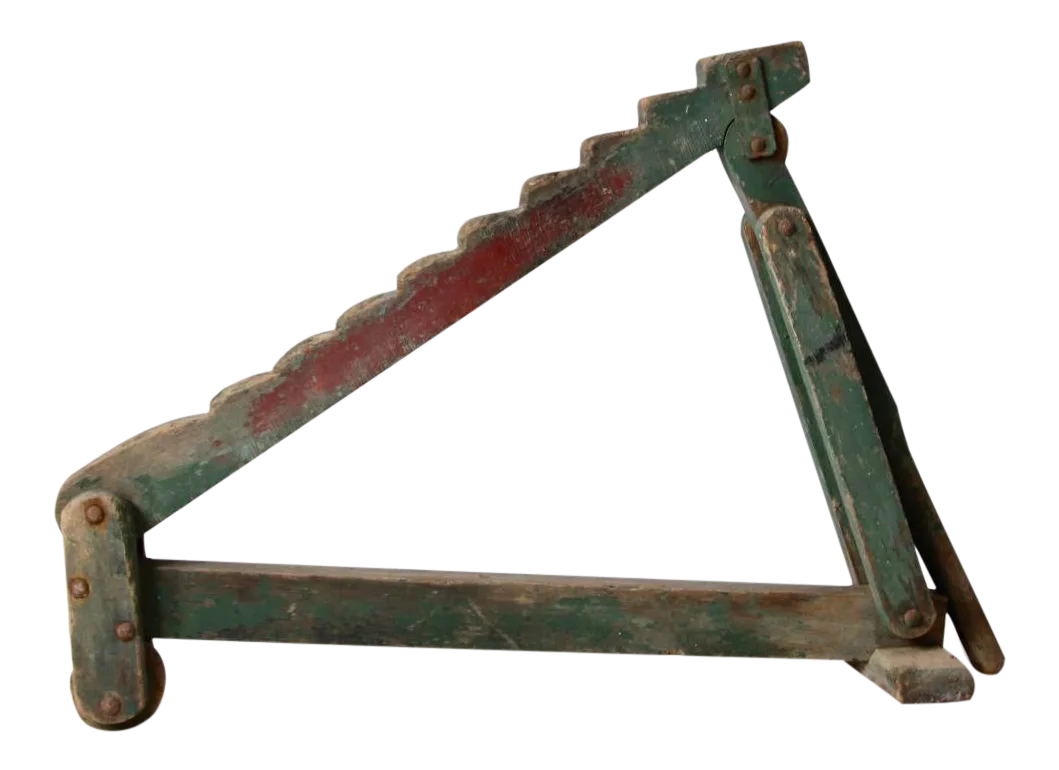 Antique Wagon Jack | Chairish