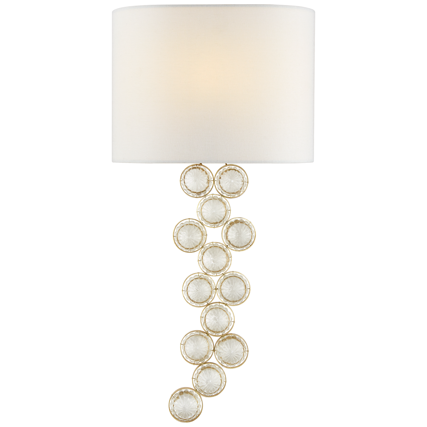Julie Neill for Visual Comfort Signature Milazzo Medium Right Sconce in ...