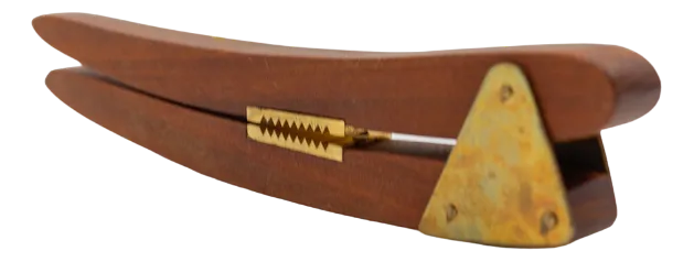 Swedish Cactus Tool Set in Teak and Brass, 1950s, Set of 4 | Chairish