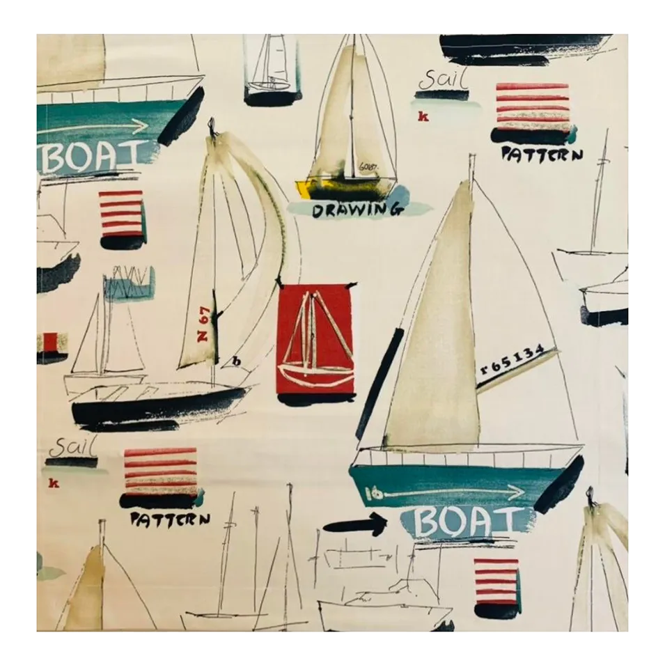 Covington 5th Avenue Designs Black Cream Red Tan Teal McGregor's ...