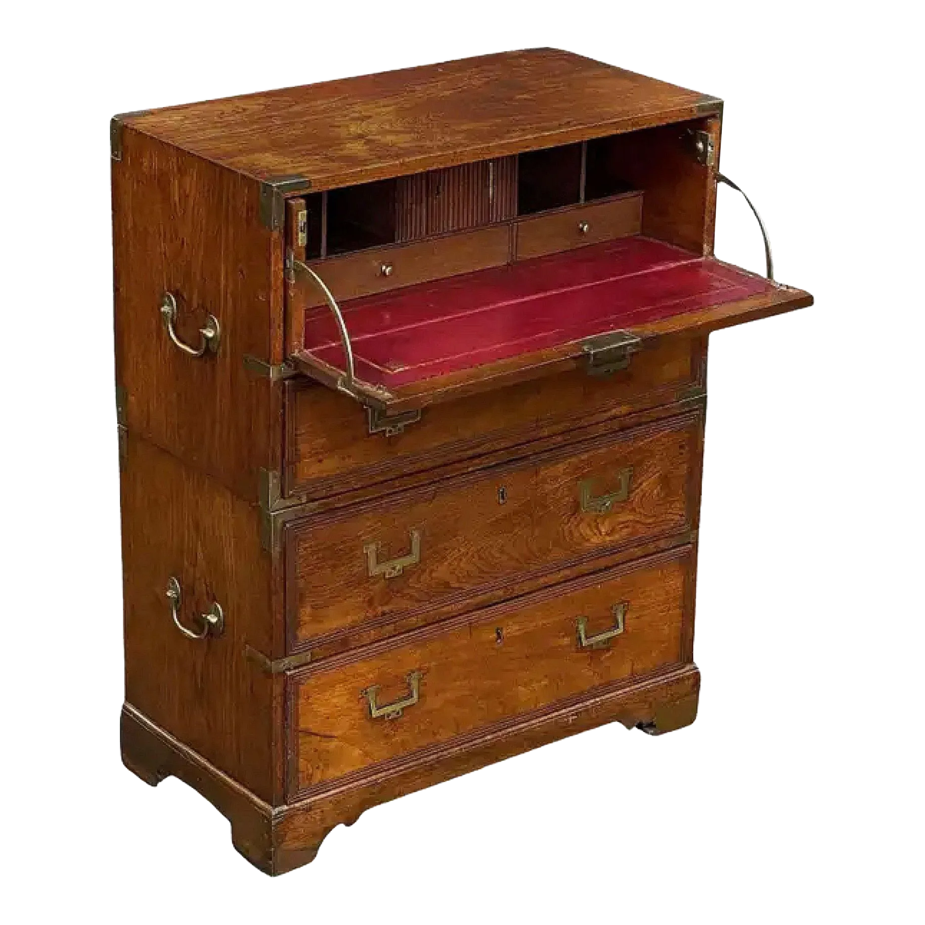 Rare and Diminutive British Military Campaign Secretary With Leather ...