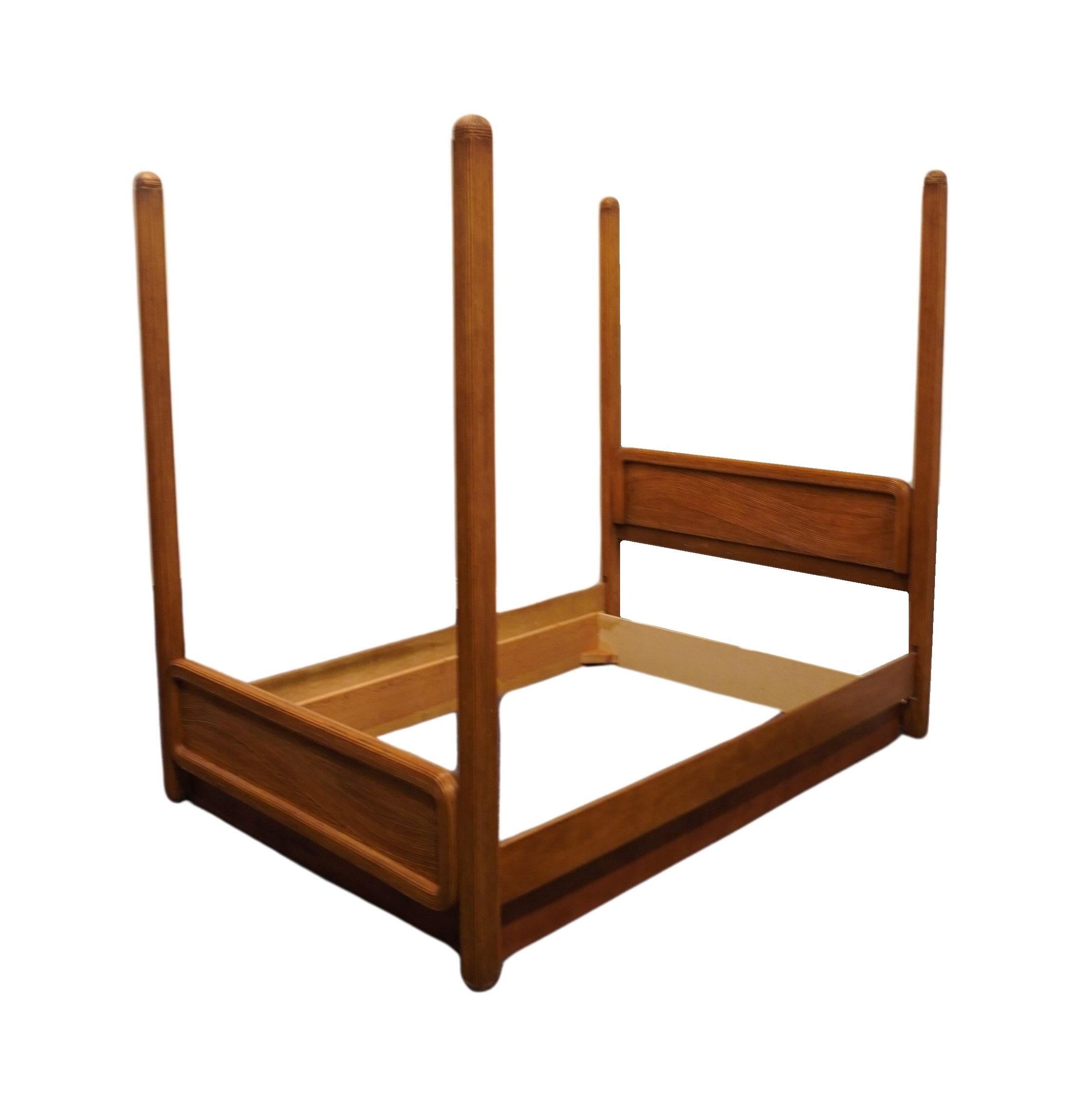 American Drew Contemporary Modern Queen Size Four Poster Bed Chairish