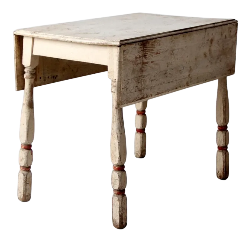 Antique Drop Leaf Kitchen Table | Chairish