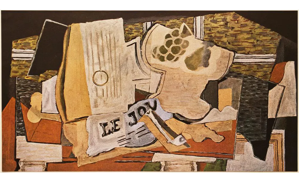 1947 Georges Braque "The Newspaper", First Edition Cubist Parisian ...