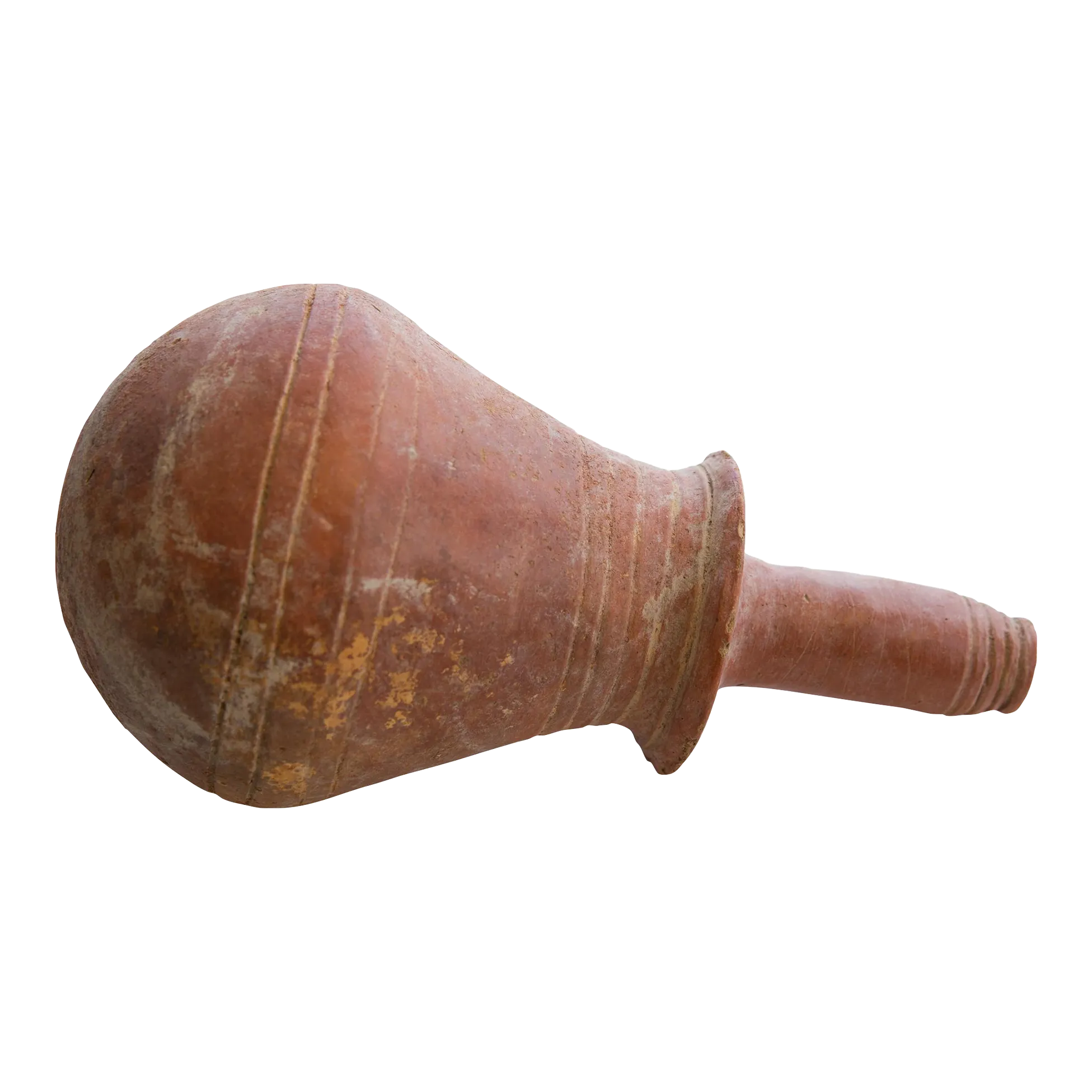 Antique North African Red Slip Ware Vase | Chairish