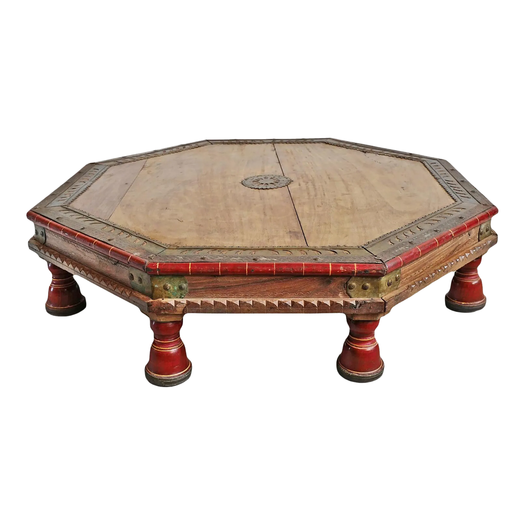 Antique Bajot Low Accent Table | Chairish