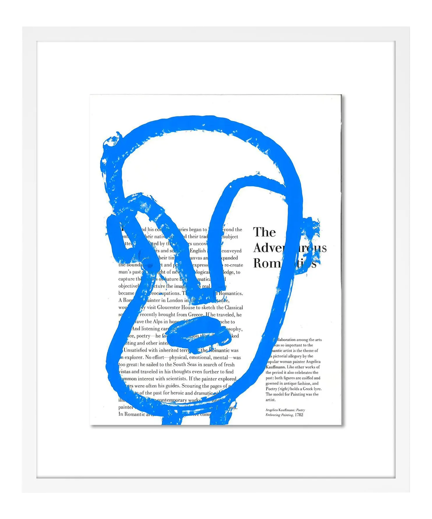 The Adventurous Romantic by Virginia Chamlee in White Frame, Small Art Print | Chairish