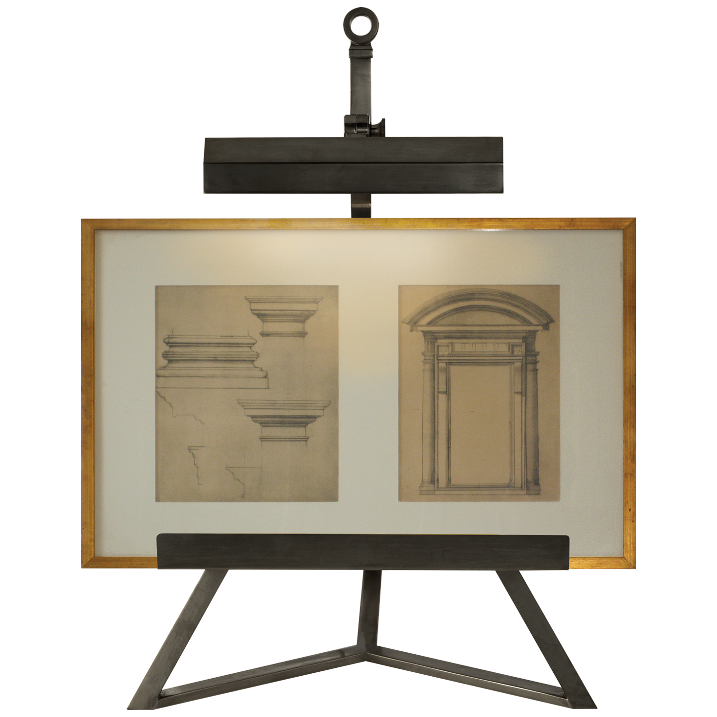 Alexa Hampton for Visual Comfort Signature Estelle Display Lamp in Gun ...