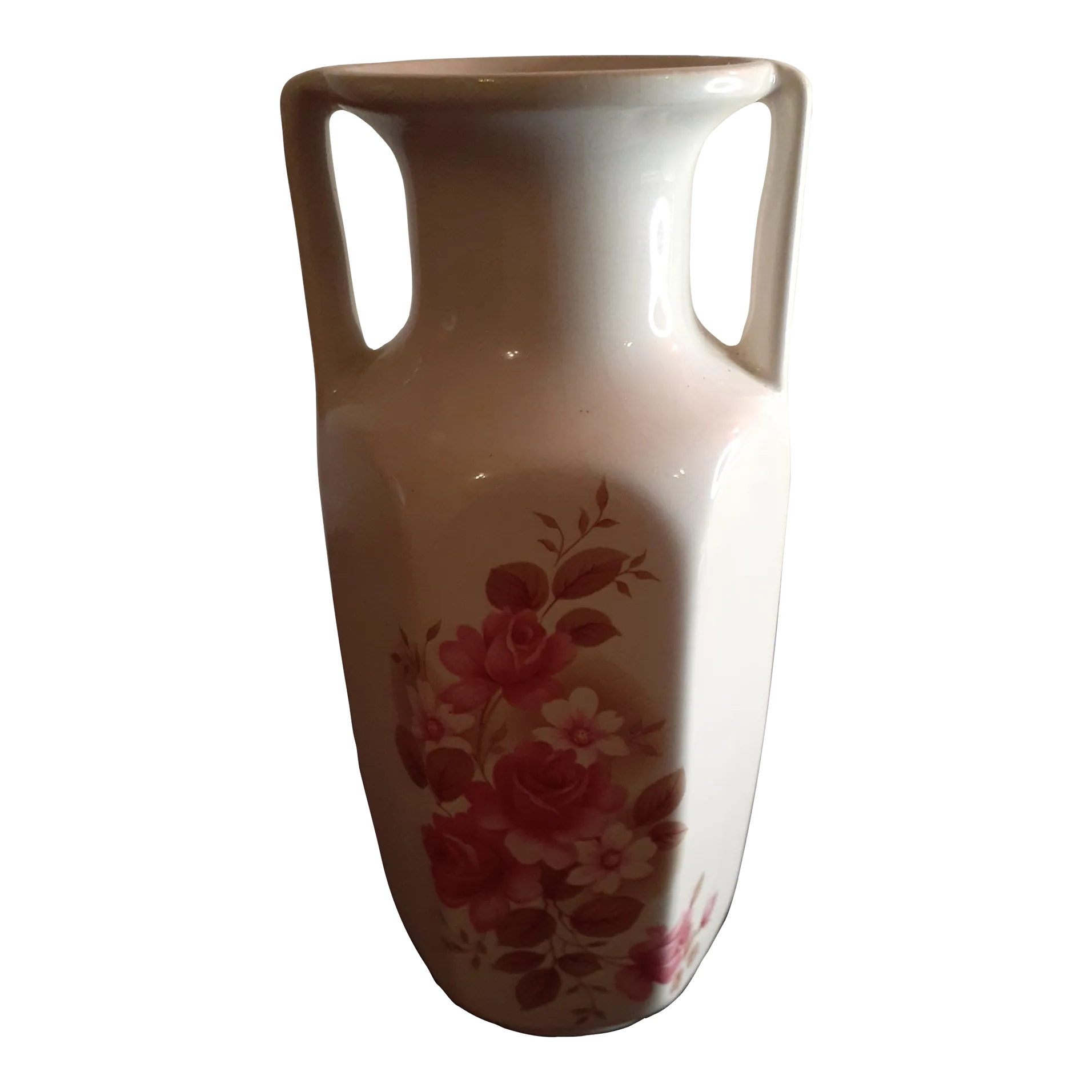 1970s Handpainted Vase Marked Kingston Pottery Hull England | Chairish