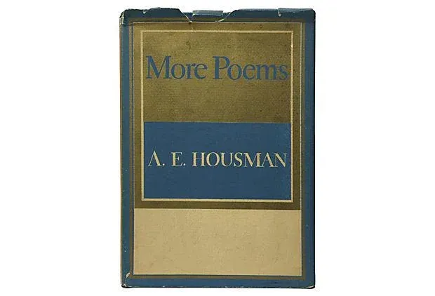 More Poems by A. E. Housman 1936 | Chairish