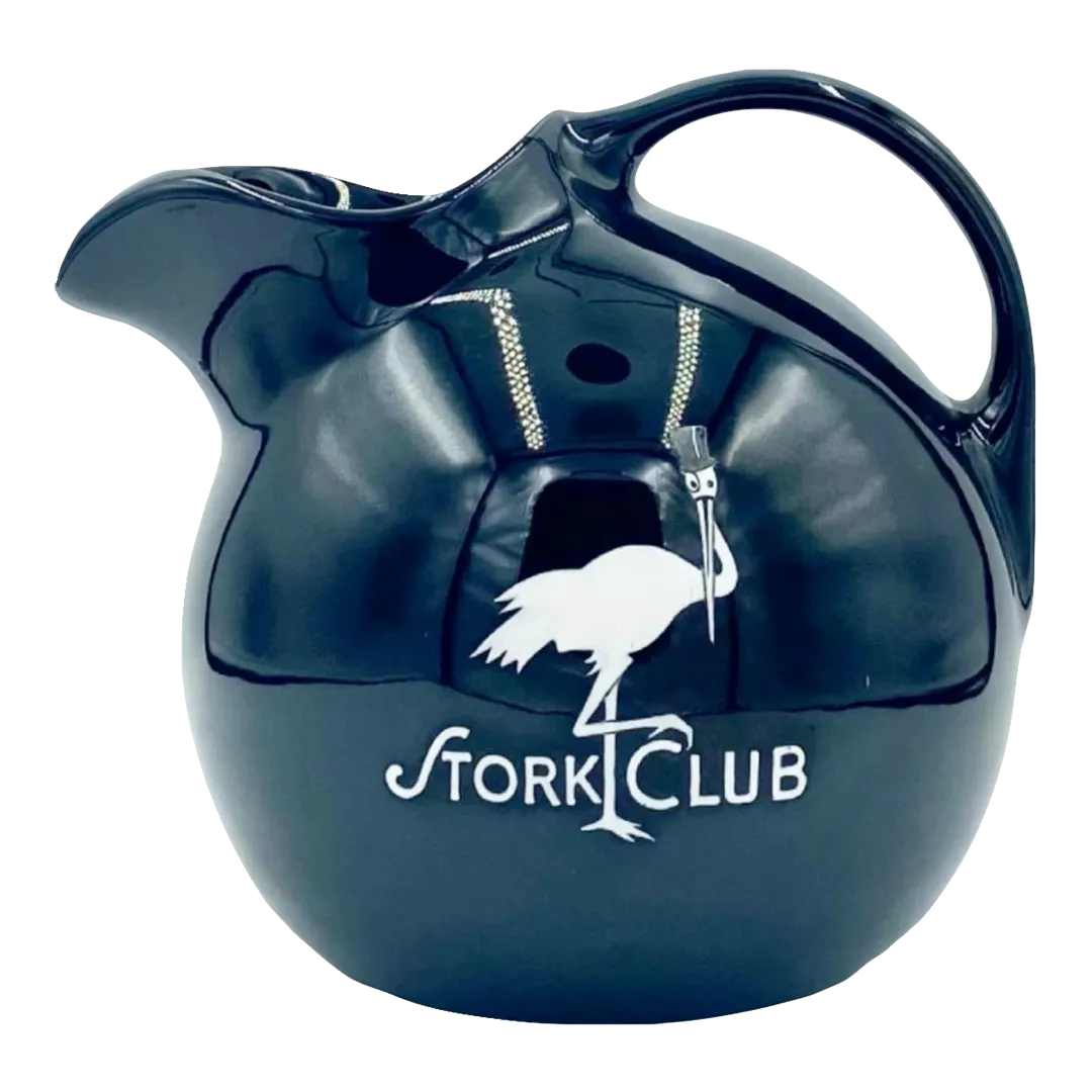 Vintage Iconic Stork Club New York Nyc Nightclub Black Beverage Water ...