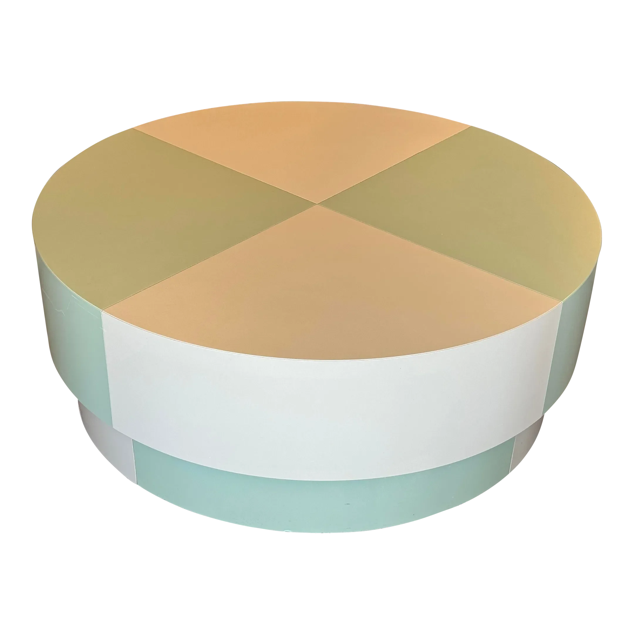 1990's Peter Gutkin Postmodern Formica Coffee Table | Chairish