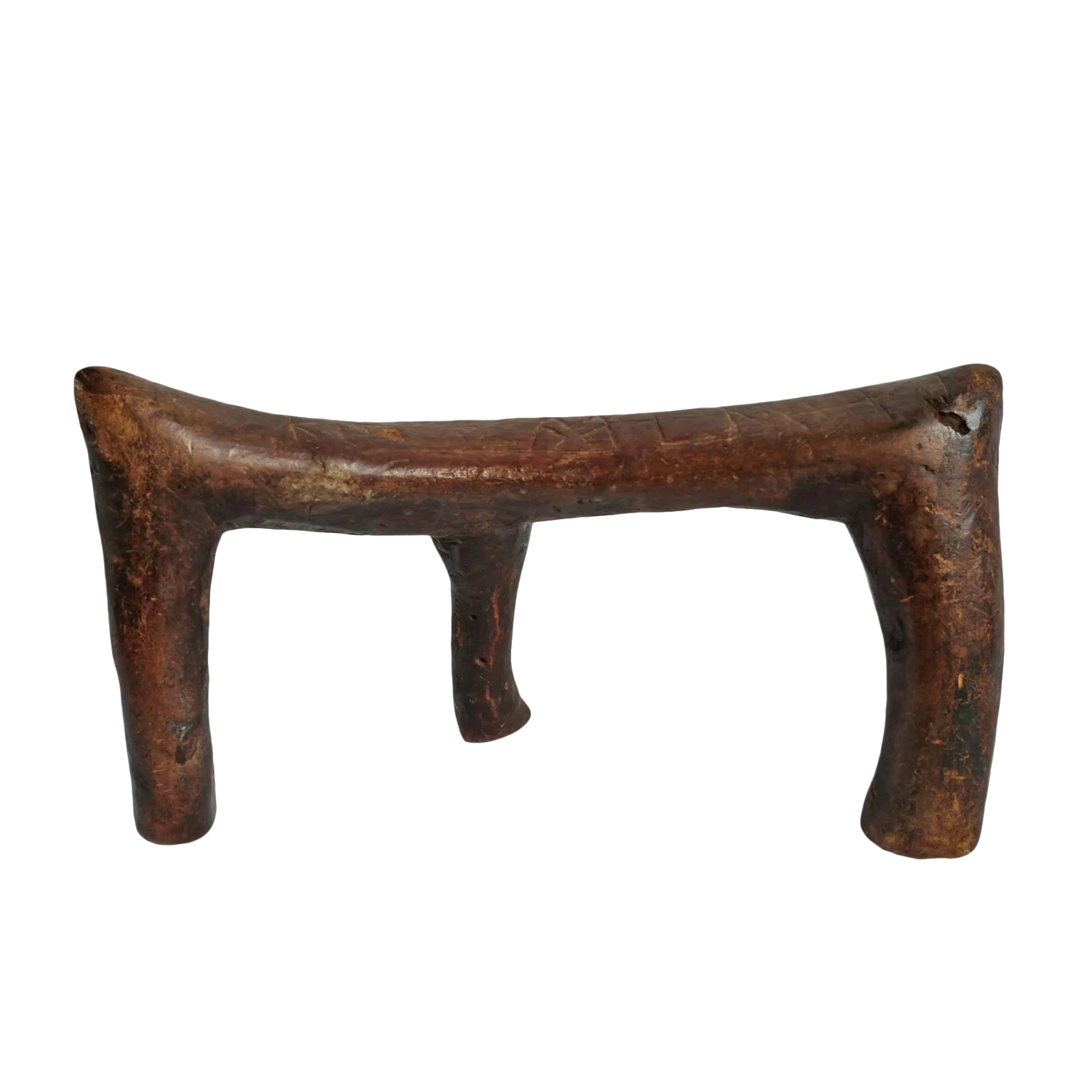 Early 20th Century Old East African Headrest | Chairish