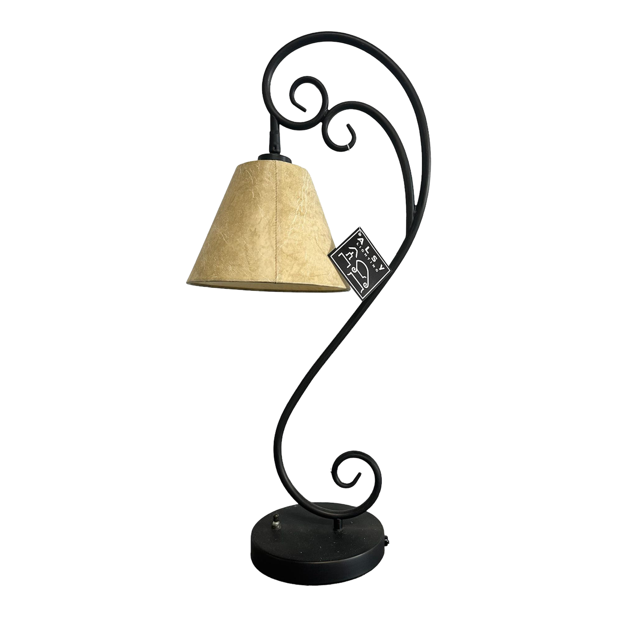 1980s Alsy Sculptural Table Lamp | Chairish