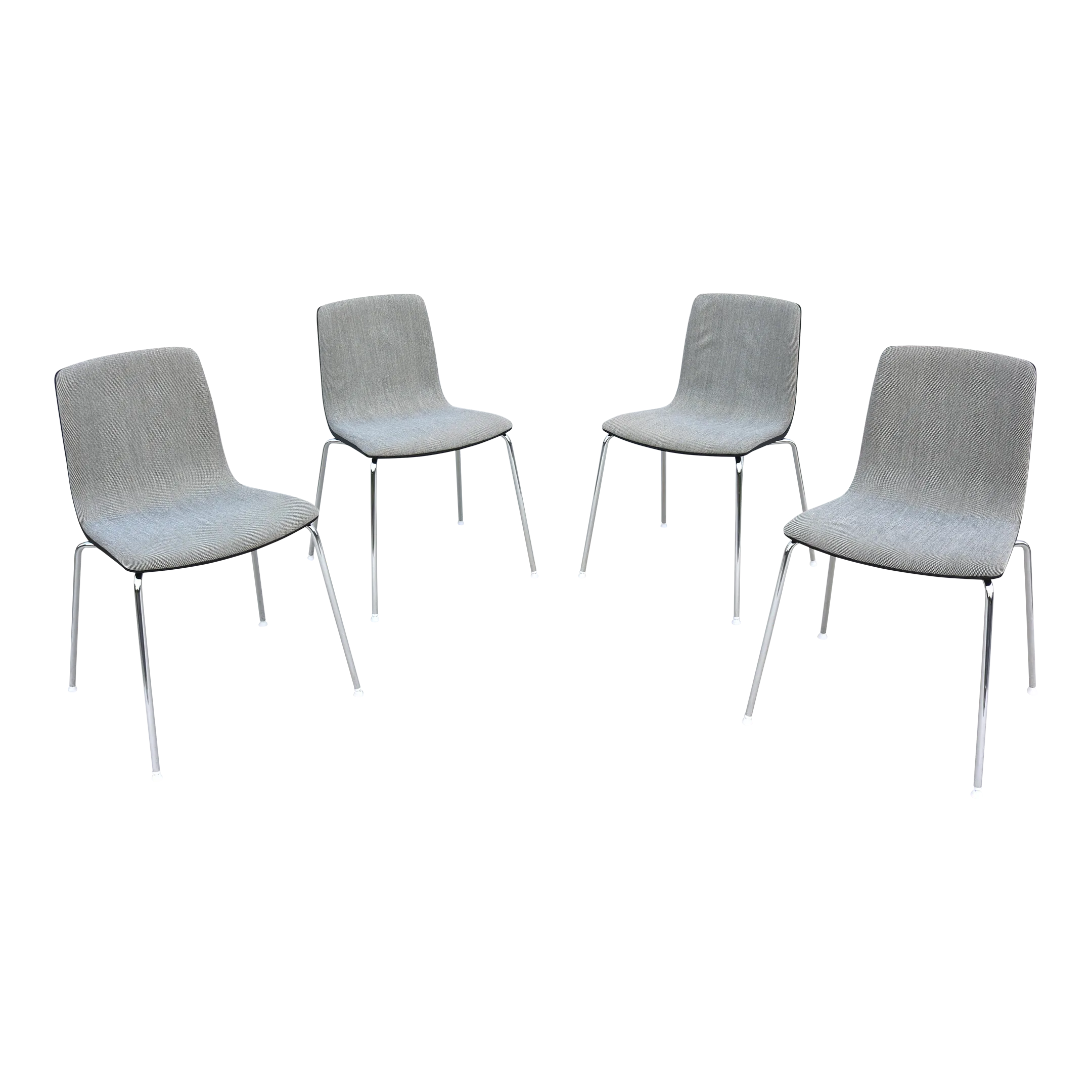 Italian Modern Antti Kotilainen for Arper Aava Stackable Dining Chairs ...