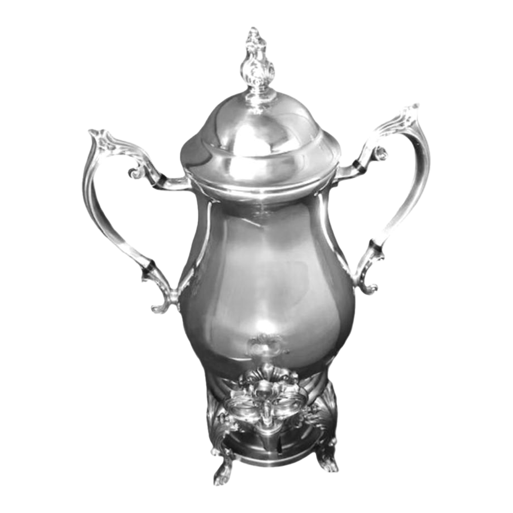 1950s Mid Century Fb Rogers Silver Co. Samovar | Chairish