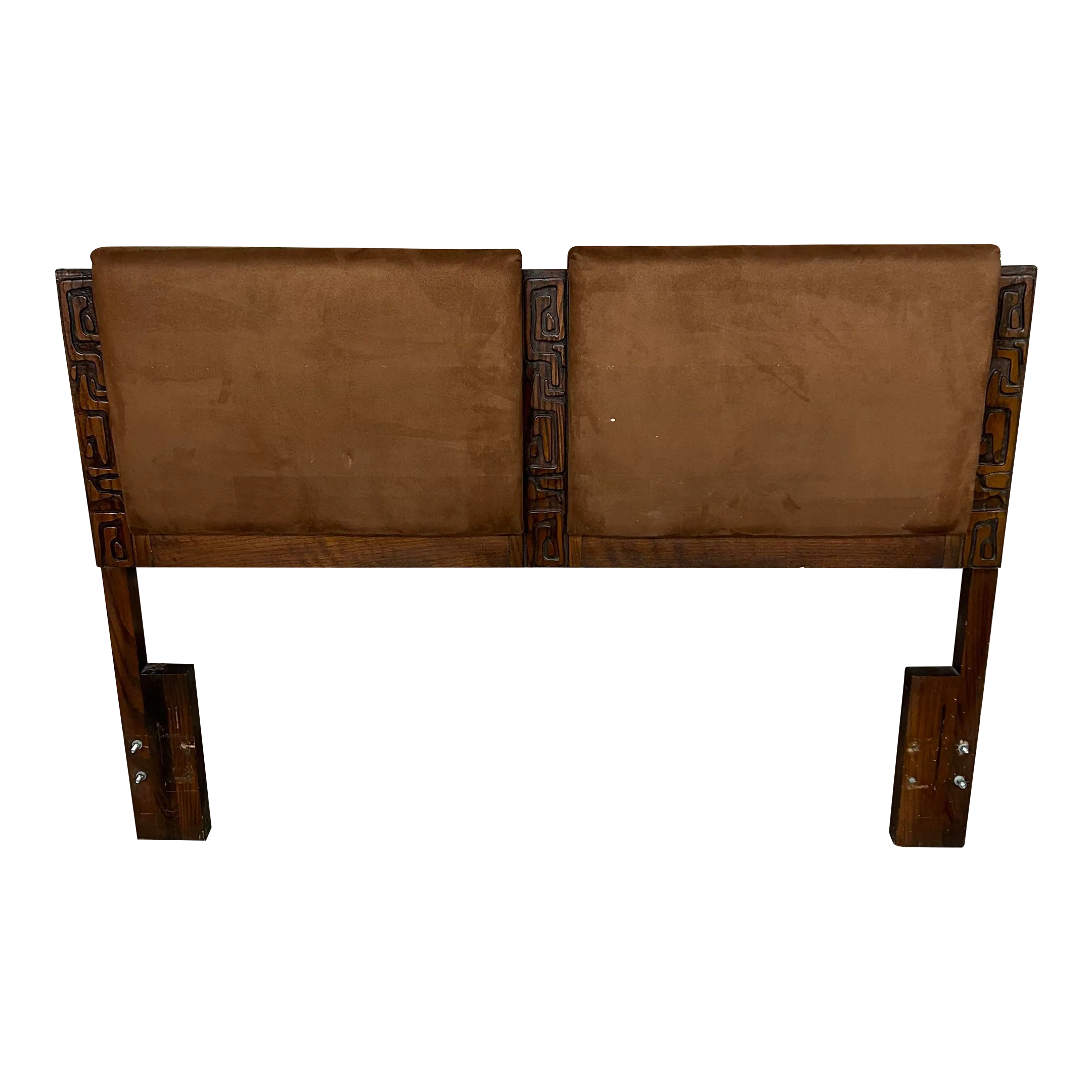 Full Size Witco Style Headboard Brutalist | Chairish