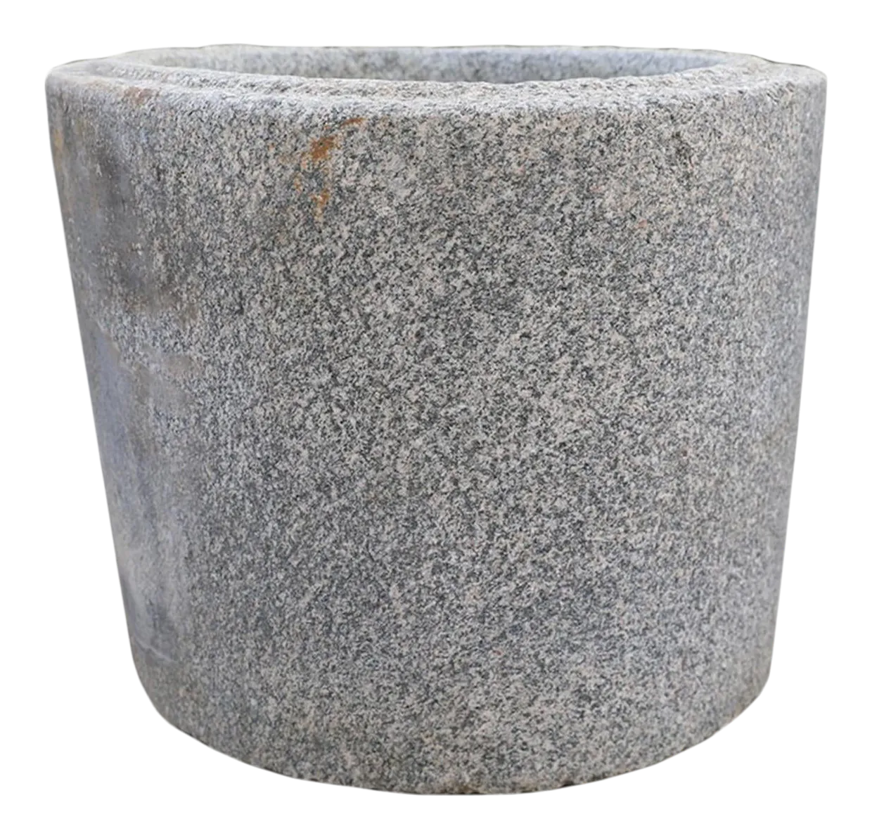 Old Chinese Granite Planter Pot | Chairish