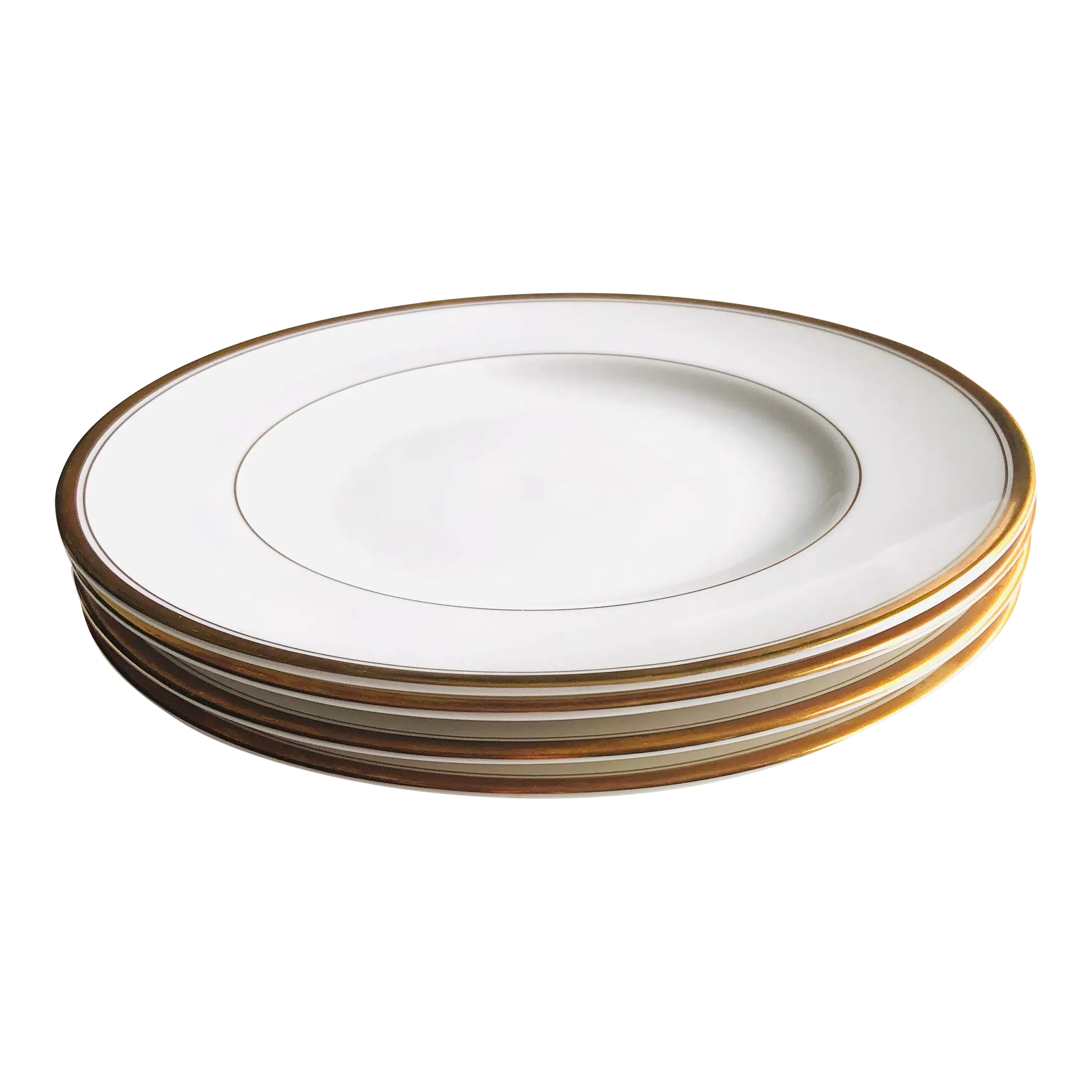 Vintage Royal Worcester Fine China "Viceroy" Pattern Plates S/4 | Chairish