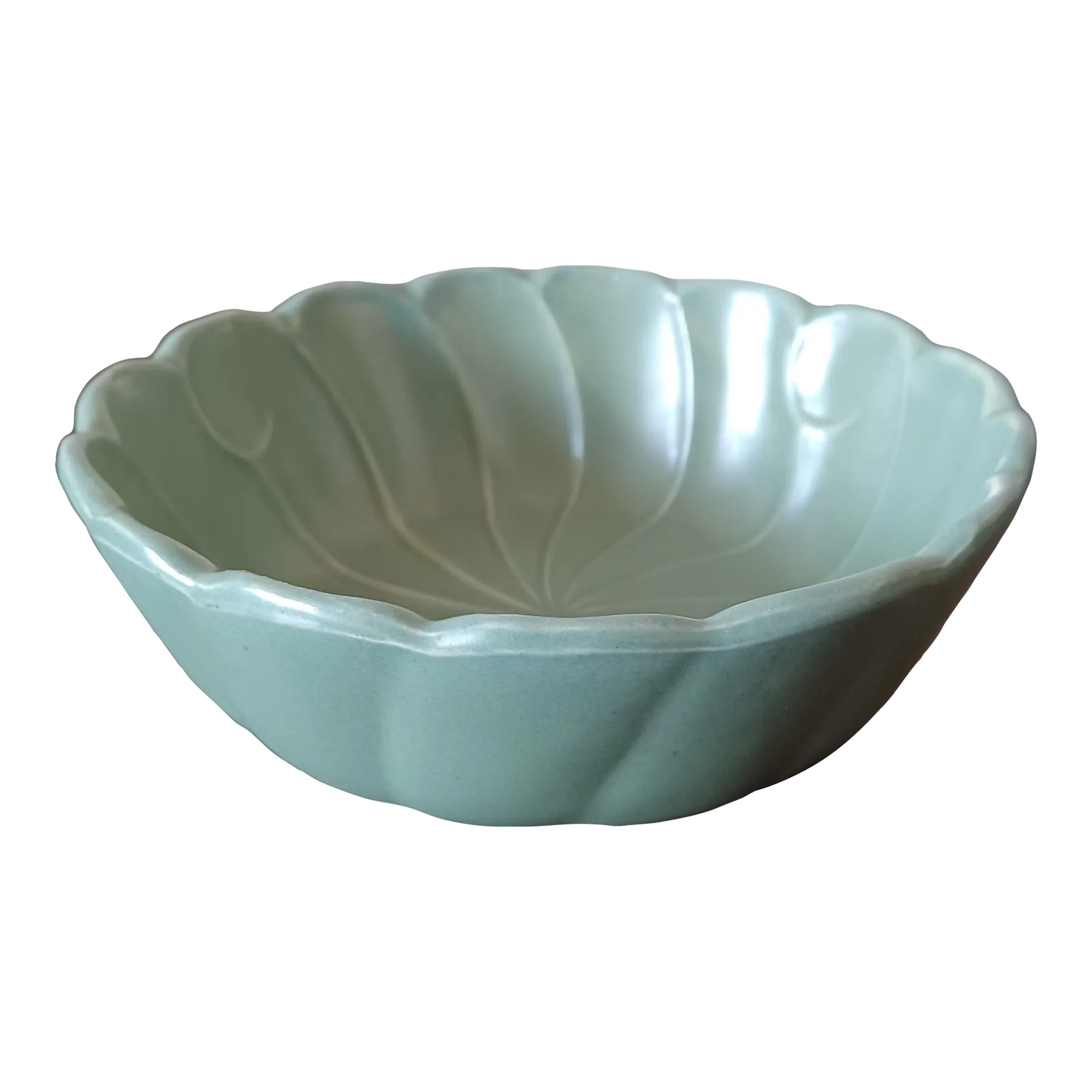 Vintage Regal 315-Usa Scalloped Pottery Bowl | Chairish