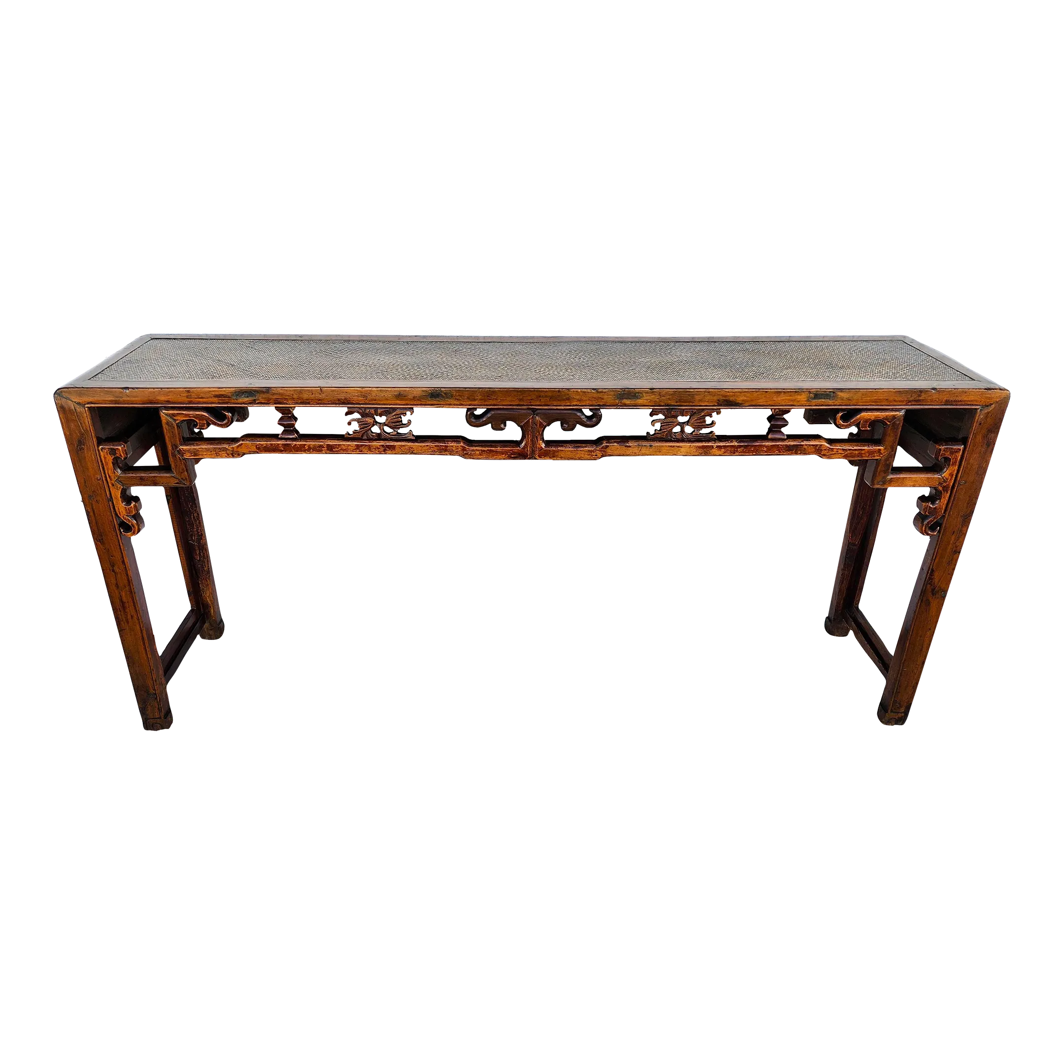 Antique Asian Ming Altar Console Sofa Table | Chairish