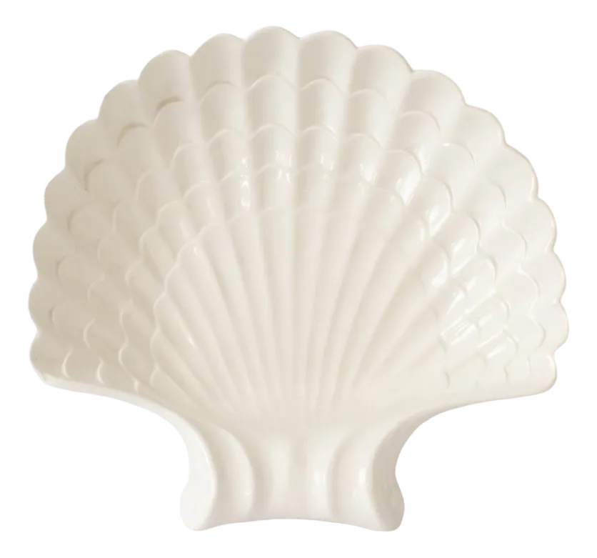 Italian Shell-Shaped Bowl from Bassano, 1950s | Chairish