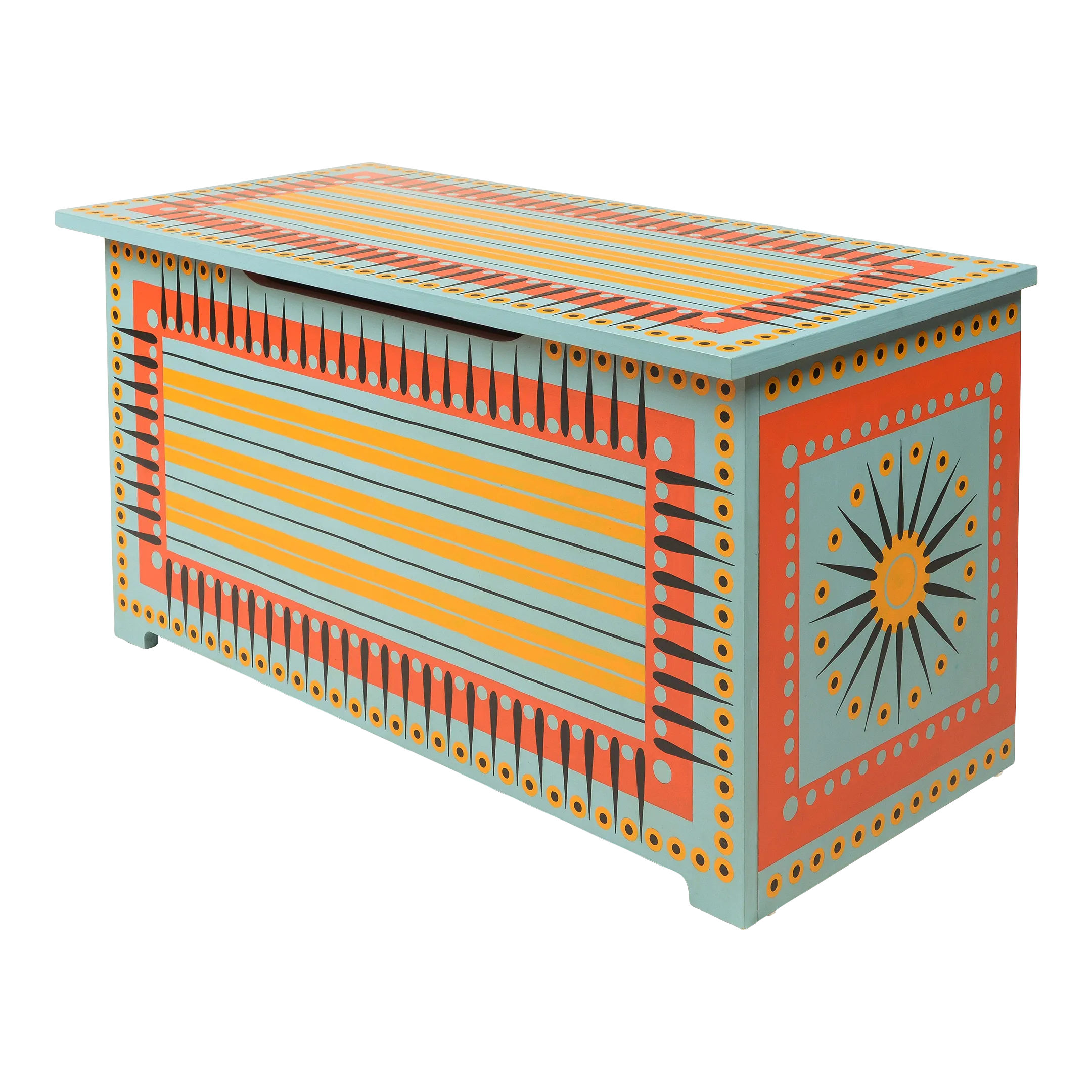 Cressida Bell - 'Tapestry' Blanket Chest | Chairish