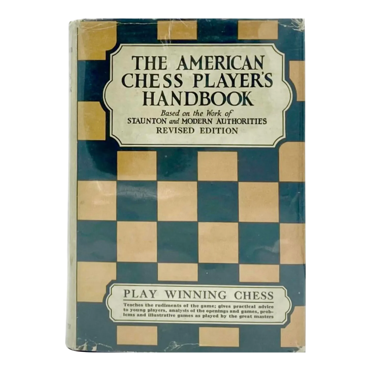 The American Chess Player's Handbook Hardcover Book 1928 | Chairish