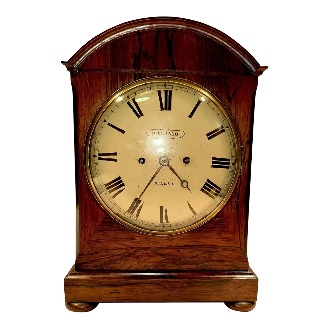 19th Century English/Irish Twin Fusee Bracket Mantel Clock- Regency ...
