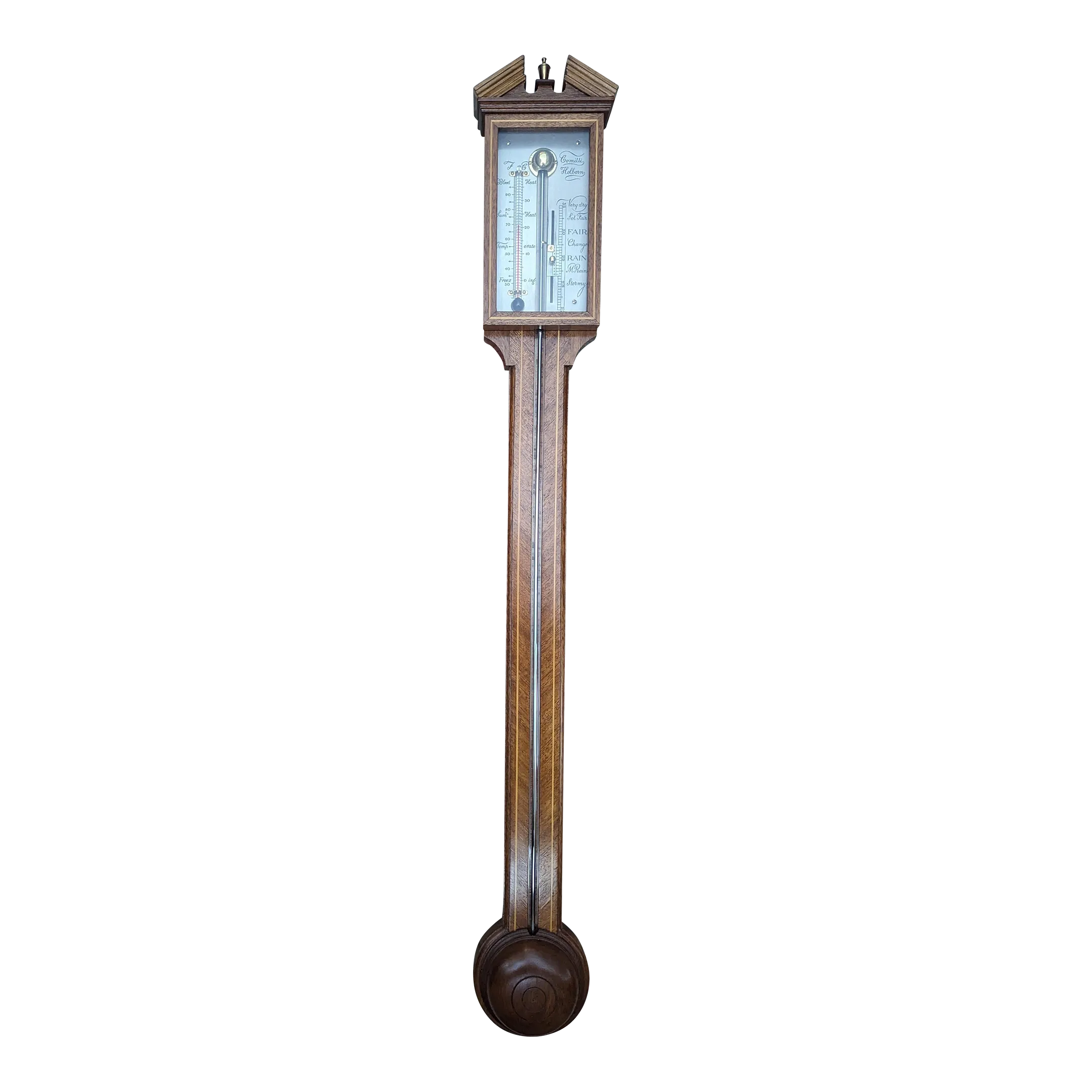 1940s English Farmers Stick Barometer | Chairish