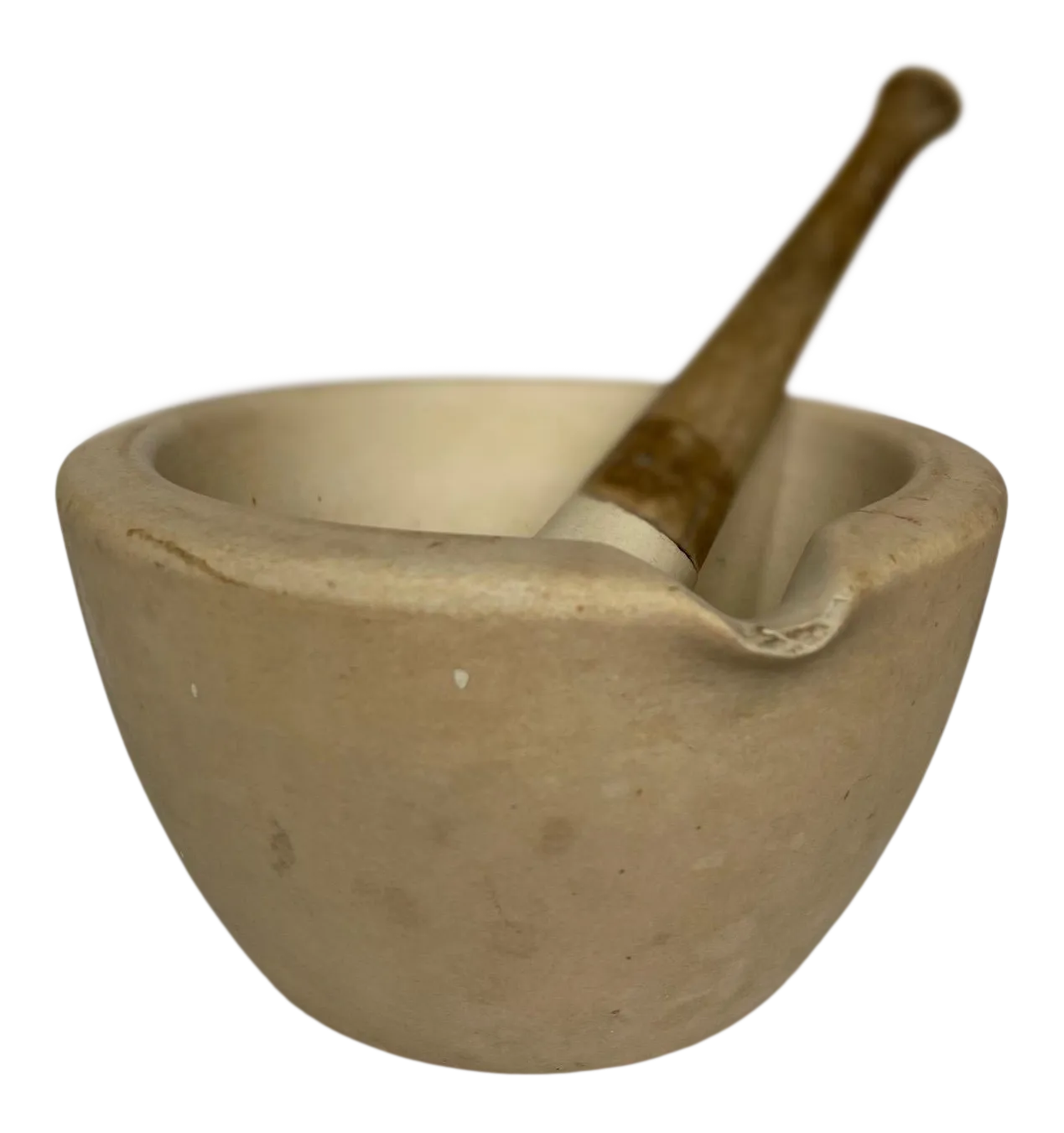 Antique Thomas Maddock & Sons Mortar and Pestle - 2 Pieces | Chairish