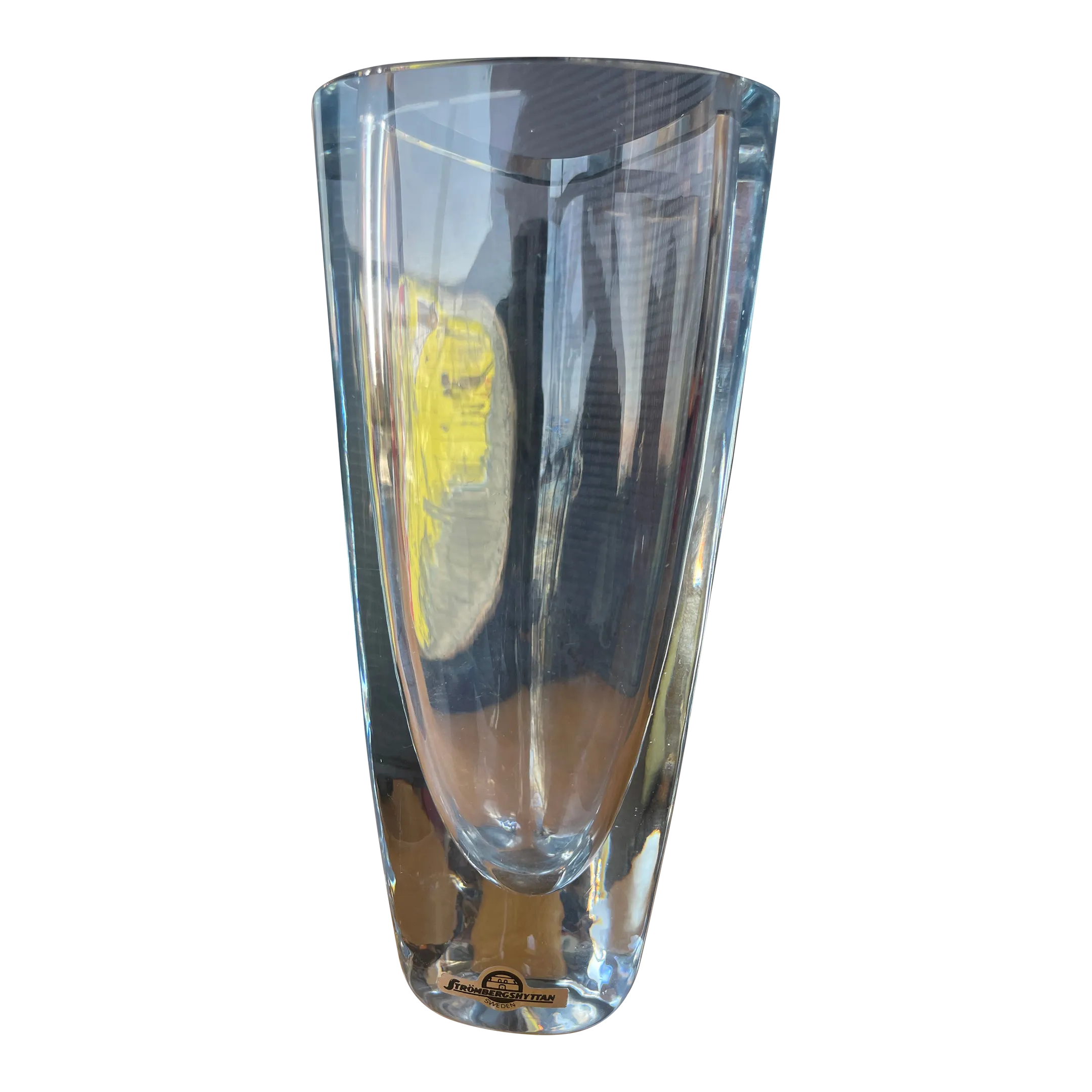 Vintage Scandinavian Danish Art Glass Vase Strömberg ...
