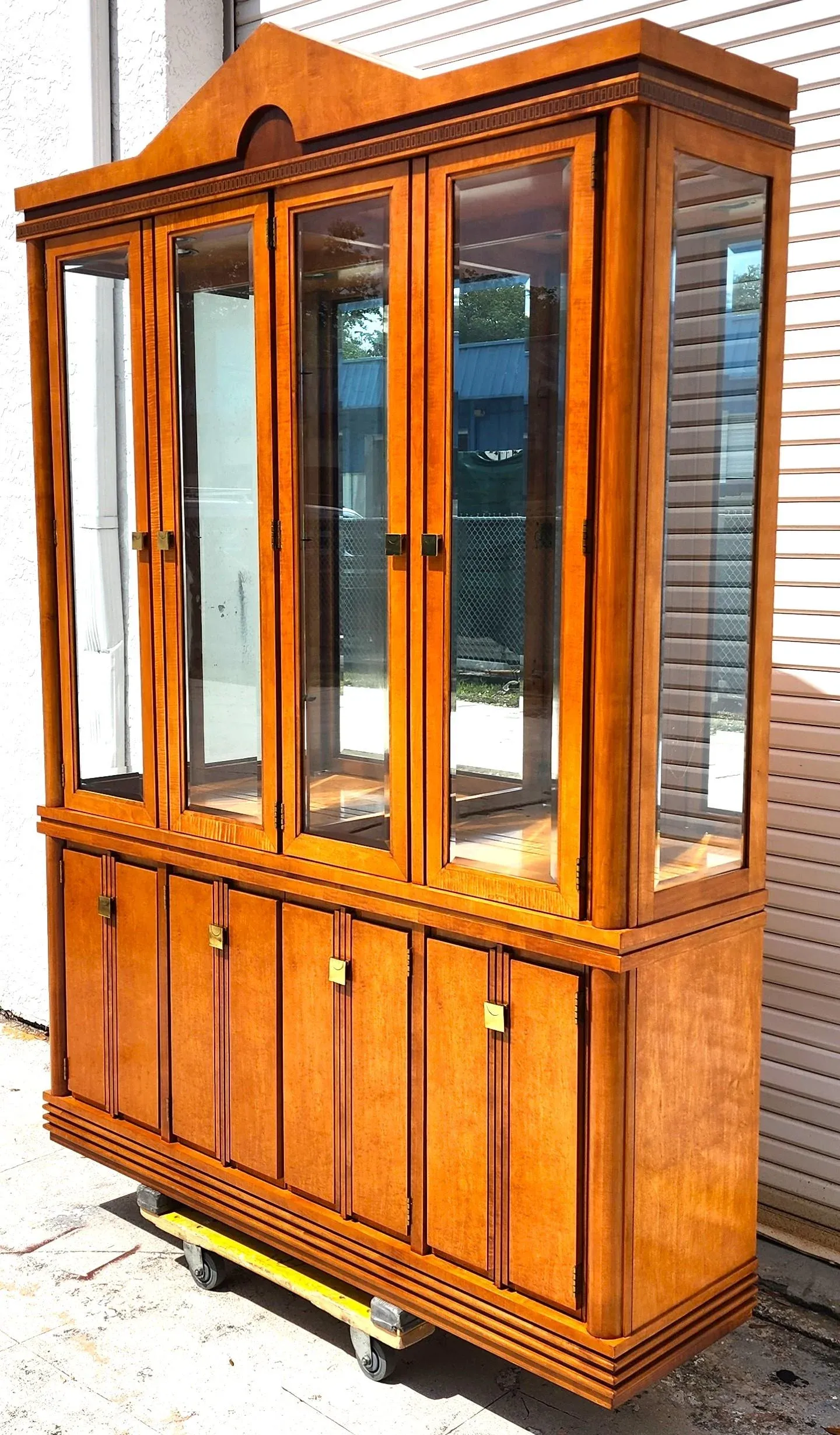 Hickory White China Cabinet Biedermeier Genesis Collection
