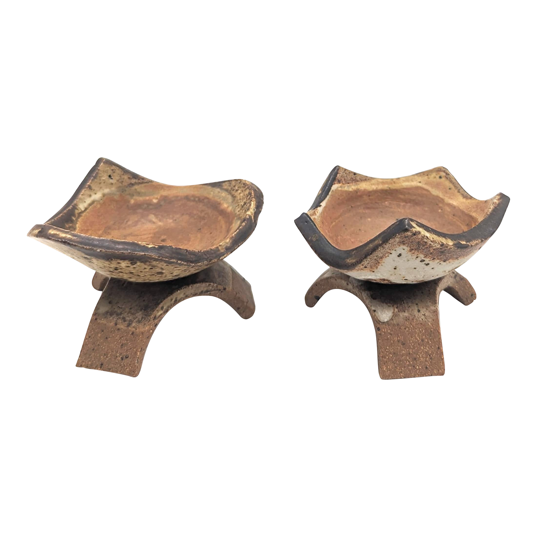 Vintage Mid 20th Century Joyce McCullough Studio Pottery Glazed ...