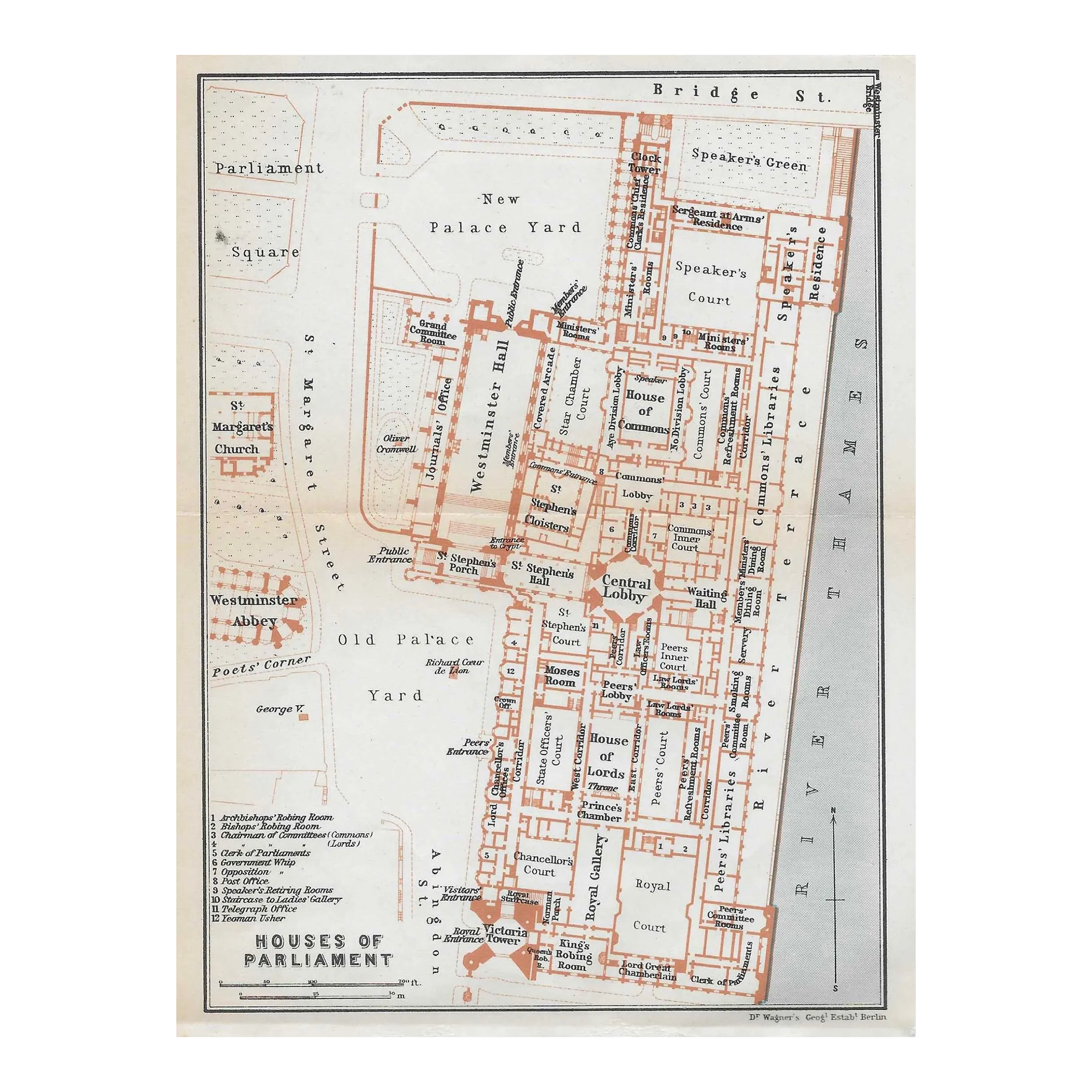 Houses Of Parliament Plan