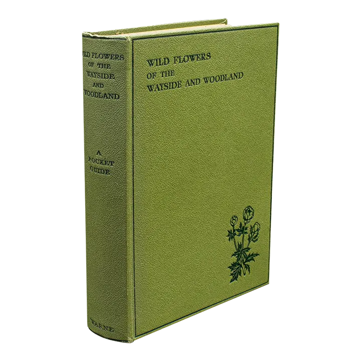 1936's Vintage Reference Book, Wild Flowers of the Wayside | Chairish